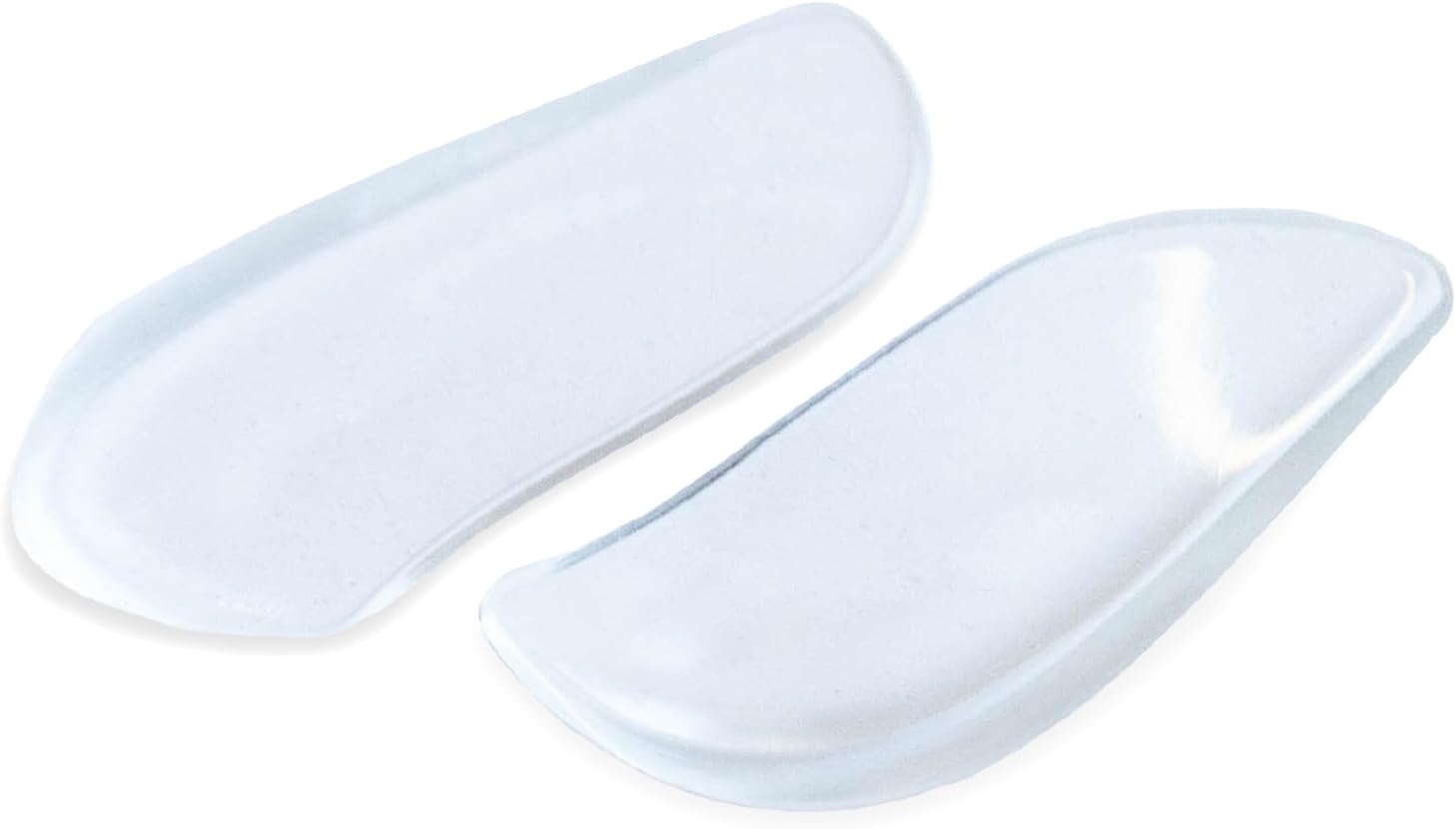 Amazon.com: BraceAbility Medial & Lateral Heel Wedge Silicone Insoles ...