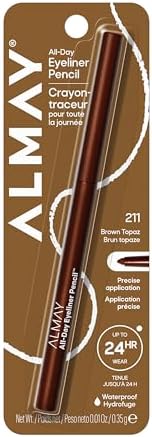 Amazon.com : Almay All-Day Eyeliner Pencil, Smudge Proof, Waterproof ...