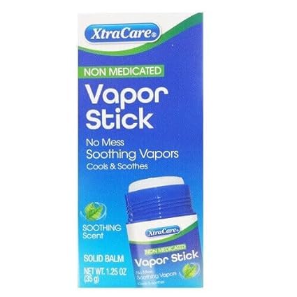 Amazon.com : XtraCare Non-Medicated Vapor Stick, Solid Balm 1.25oz ...