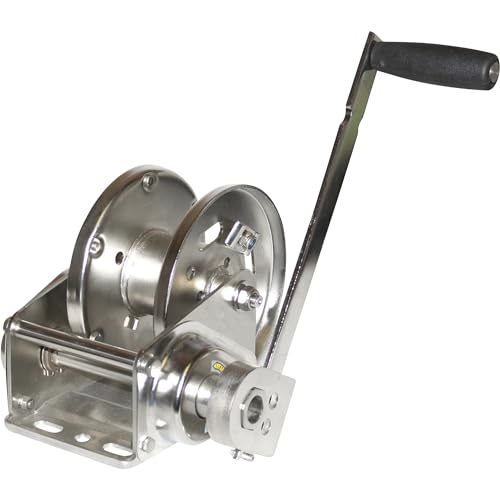 Endurance Marine Single Speed Stainless Steel Hand Winch with Automatic ...