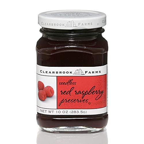 Amazon.com: Clearbrook Farms Sdls Red Raspberry Preserves - 10 oz Twist ...