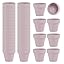 Amazon.com: 36 Pcs Small Mini Pink Clay Pots 2.1'' Terracotta Pot Clay ...