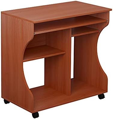 Yaheetech Movable Computer Office Desk PC Laptop Table Home Office ...