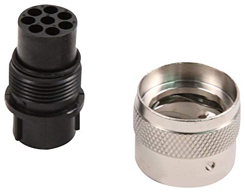 UTG612-8PN - Circular Connector, Trim Trio UTG Series, Straight Plug, 8 ...