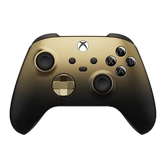 Amazon.com: Microsoft Xbox Core Wireless Controller - Gold Shadow ...
