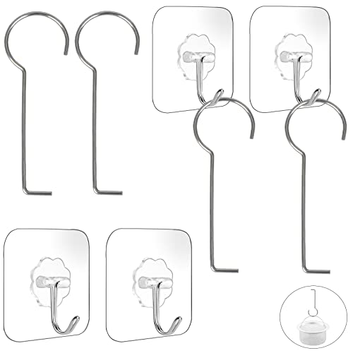 Snapklik.com : 8 Packs Drain Key And Adhesive Hook Stainless Steel ...