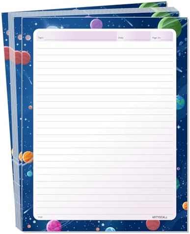 ARTYSCALE A4 Designer Multicolour 100 GSM Project Paper Sheet (One Side ...