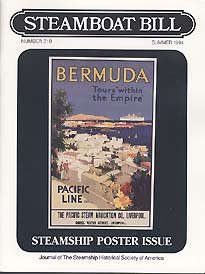 Steamboat Bill Issue 210 Summer 1994: Steamship Historical Society of ...