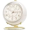 Amazon.com: JUSTUP Small Table Clocks, Classic Silent Non-Ticking ...