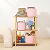 Amazon.com: MiniArk Small Basket for Organizing | Cube Shelf Closet ...