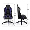 Amazon.com: STAPLES Emerge Vartan Bonded Leather Gaming Chair, Black ...