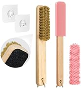 Amazon.com : ELFRhino Long Handle Toe Gap Cleaning Brush+Body Shower ...