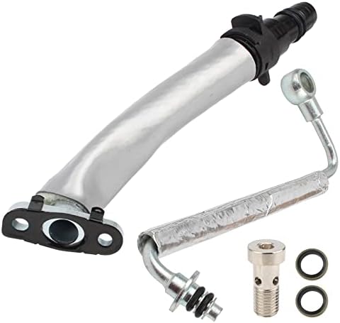 Amazon.com: GXARTS Oil Return Pipe Oil Feed Line TURBO 1.4L L4 Fit For ...