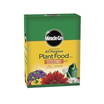 Amazon.com: Miracle-Gro Alimento soluble en agua para plantas multiusos ...