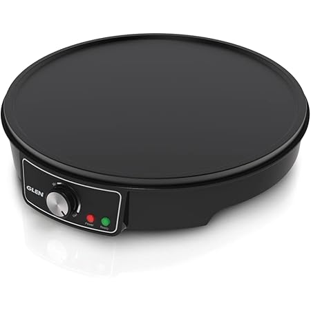 Glen Electric Dosa Maker Machine,1000 Watt Black 30cm (SA-3038) Black ...