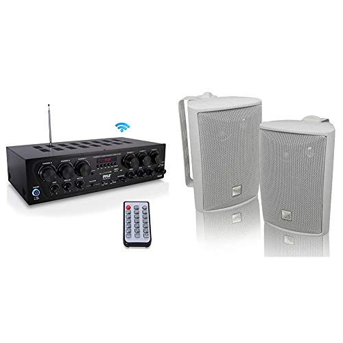 Bluetooth Home Audio Amplifier System – Upgraded 2018 6 Channel 750 ...