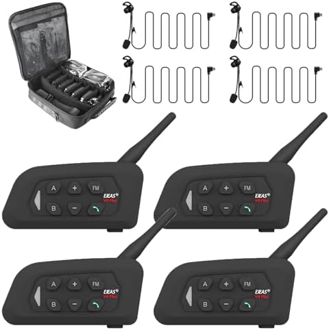 Amazon.com: MIMIRACLE Referee Headset 4 Pack with Referee Organizer Bag ...