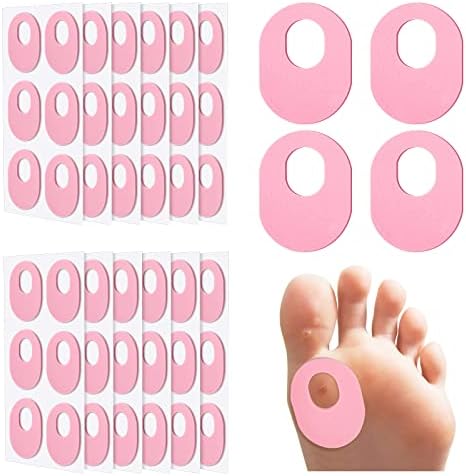 Amazon.com : Nuanchu 72 Count Soft Foam Callus Cushions Oval Corn ...