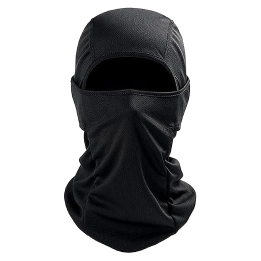 MIKANIX Full Face Mask | Balaclava Anti-Pollution Helmet Head Cap for ...
