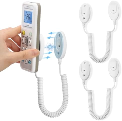 Amazon.com: 2-Pack Magnetic Remote Control Holders with Spring Ropes ...