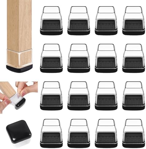 Chair Sliders for Carpet, 16PCS Furniture Sliders for Carpeted Floors ...