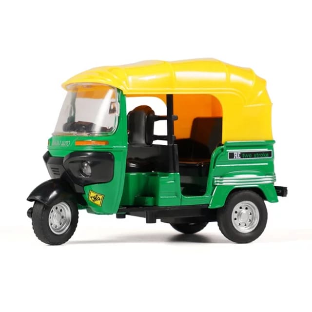 Buy Farewell Pull Back with Light & Sound Auto-Rickshaw for Kids ...