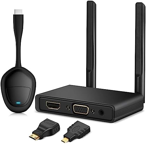 Amazon.com: Wireless HDMI Transmitter and Receiver 4K@30Hz HDMI ...
