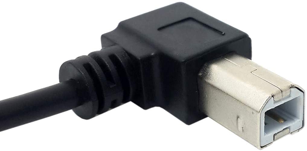 INNOV8 Left Angled USB 2.0 A Male to Left Angled B Male 90 Degree ...