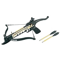 Isaazon 80lbs Pistol Self Cocking Crossbow 3 Arrows New recurve ...