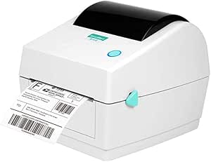 Amazon.com: TREEYX Label Printer, Product Price Barcode QR Code Epacket ...