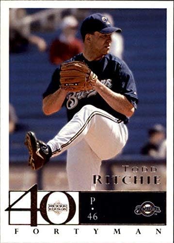 Amazon.com: 2003 Upper Deck 40-Man #425 Todd Ritchie MLB Baseball ...