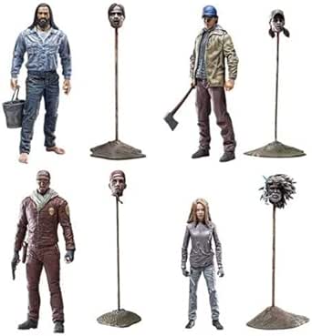 Amazon.co.jp: The Walking Dead Comics Series 5 Action Figure, Set of 4 ...
