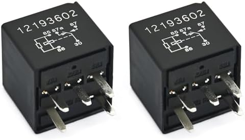 Amazon.com: GROBARPART Automotive Relays 2 Packs 12193602 3602 Relay ...