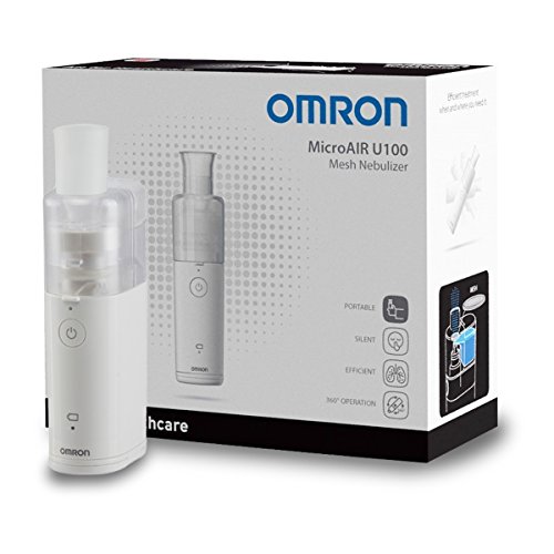 Omron Nebulizer Microair NE-U100 Portable Pocket Sized 360 Degree ...