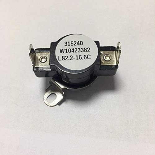 Amazon.com: W10423382 Dryer High Limit Thermostat Fits Whirlpool ...