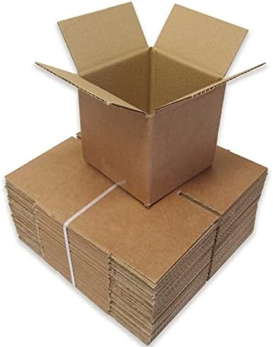 RelianceUK 30 Pack 5x5x5 Inches Small Cardboard Boxes | Single Wall ...