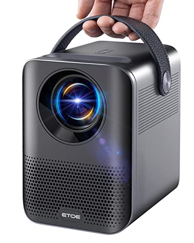 Review of ETOE 4K Supported Mini Projector, 5G WiFi Bluetooth Projector ...