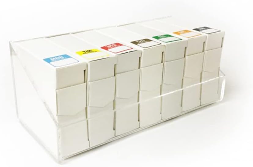 Day Dot Food Labels 25x25mm Full Week 7 Rolls Food Labels with ...