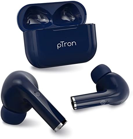 pTron Bassbuds Viper in-Ear TWS Earbuds, AptSense 40ms Gaming Latency ...