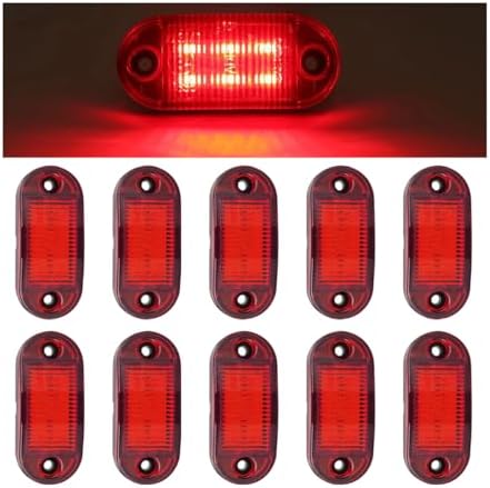 Amazon.com: Bittwee 10PCS 2.5 Inch Trailer LED Side Marker Light, 12V ...