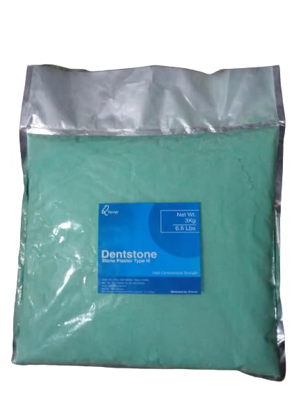 Buy Dental Green Stone Type III Powder Pack of 3kg Online at Low Prices ...