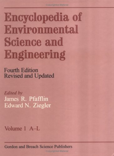 Encyclopedia of Environmental Science and Engineering: Pfafflin, J ...