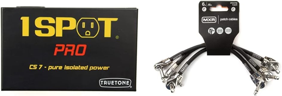 Amazon.com: Truetone 1 SPOT PRO CS7 7 輸出吉他踏板電源套件,附 MXR 跳線 : 樂器