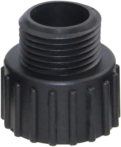Amazon.com : Van Enterprises PVC Garden Hose Adapter (1" NPT x 3/4" GHT ...