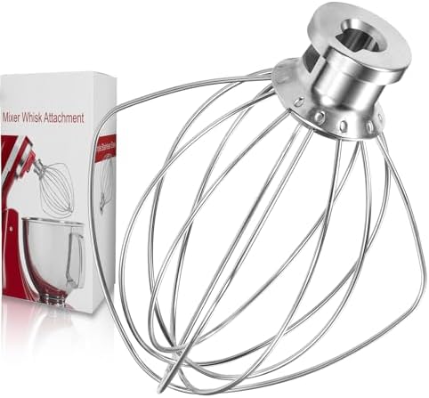 Amazon.com: K45WW 6 Wire Whip Attachment for KitchenAid 4.5 5 Quart ...