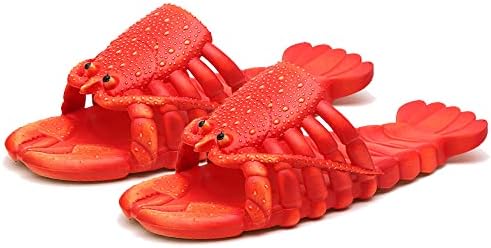 Lobster Slipper lobster Crayfish Flip floops BASS Slides Animal Fish ...