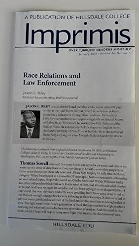 Imprimis Magazine - January 2015 - Race Relations and Law Enforcement ...
