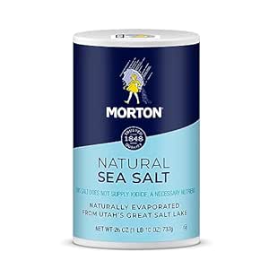 Amazon.com : Morton All-Purpose Natural Sea Salt Textured Sea Salt for ...