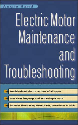 Buy Electric Motor Maintenance and Troubleshooting Book Online at Low ...