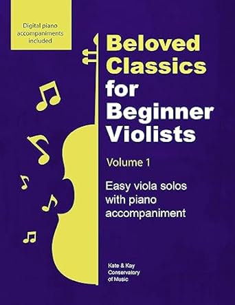 Amazon.com: Beloved Classics for Beginner Violists Volume 1: Easy viola ...